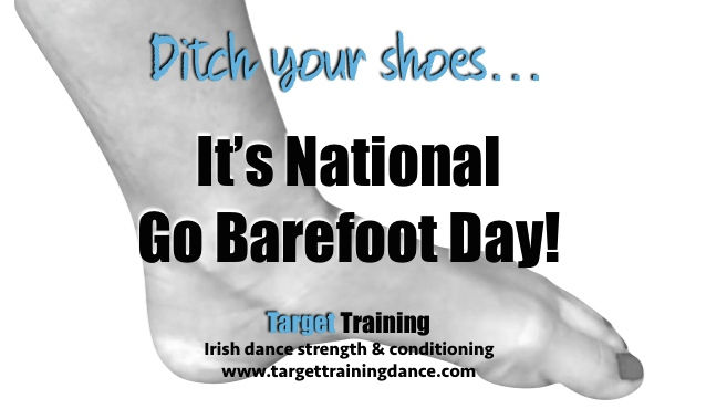 National Go Barefoot Day!