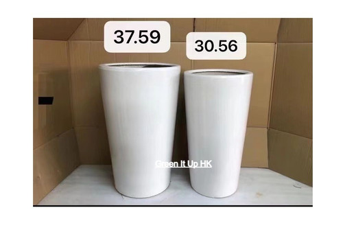 Round Ceramic Pot (Trapezoid Shape) 圓陶花盆(梯形) | greenituphk