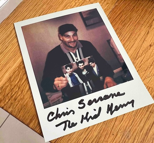 POLAROID & POSTCARD PACK! (Signed Chris Serrone Goodfellas Edition ...