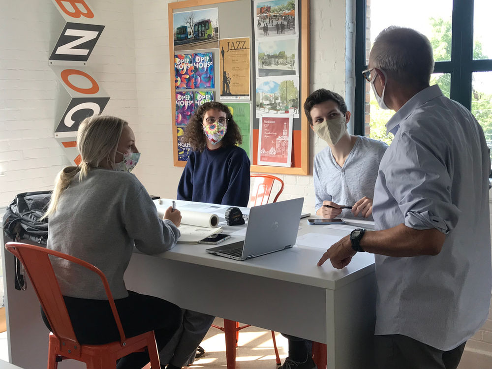 Parklet Improves COTA Bus Stop on Sullivant Avenue