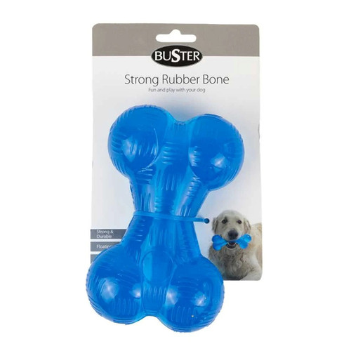 Strong Rubber Bone Buster Hueso De Silicon Tradicional | Premium Pet