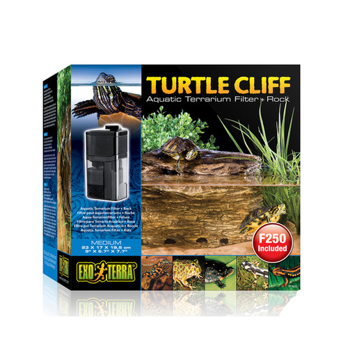 Turtle Cliff Exo Terra Filtro Decorativo | Premium Pet