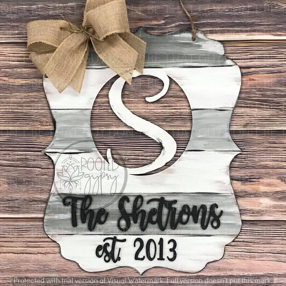 Personalized Door Hangers