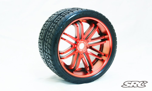 Road Crusher Red wheels pair | sweepracing