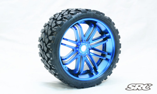 Terrain Crusher Blue wheels pair | sweepracing