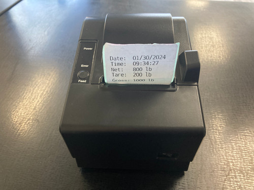 T412X Sticky Label Printer with Battery | optimascale