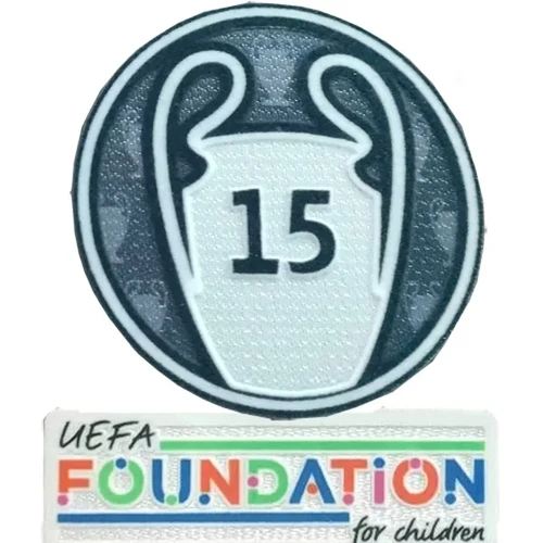 R. Madrid 15 UCL Patches | 626 Jerseys