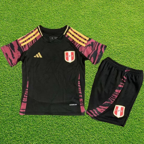 2024 Peru Kids Copa America Away Kit Stadium Version | 626 Jerseys
