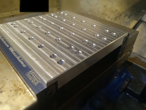 6 inch fixture plate for vertical dovetail system | InBetween Machine