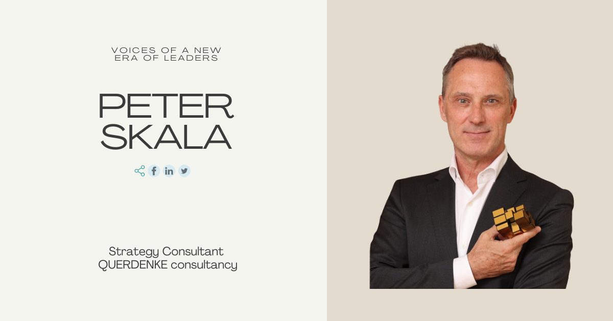 Peter Skala as a voice for a new era of leaders