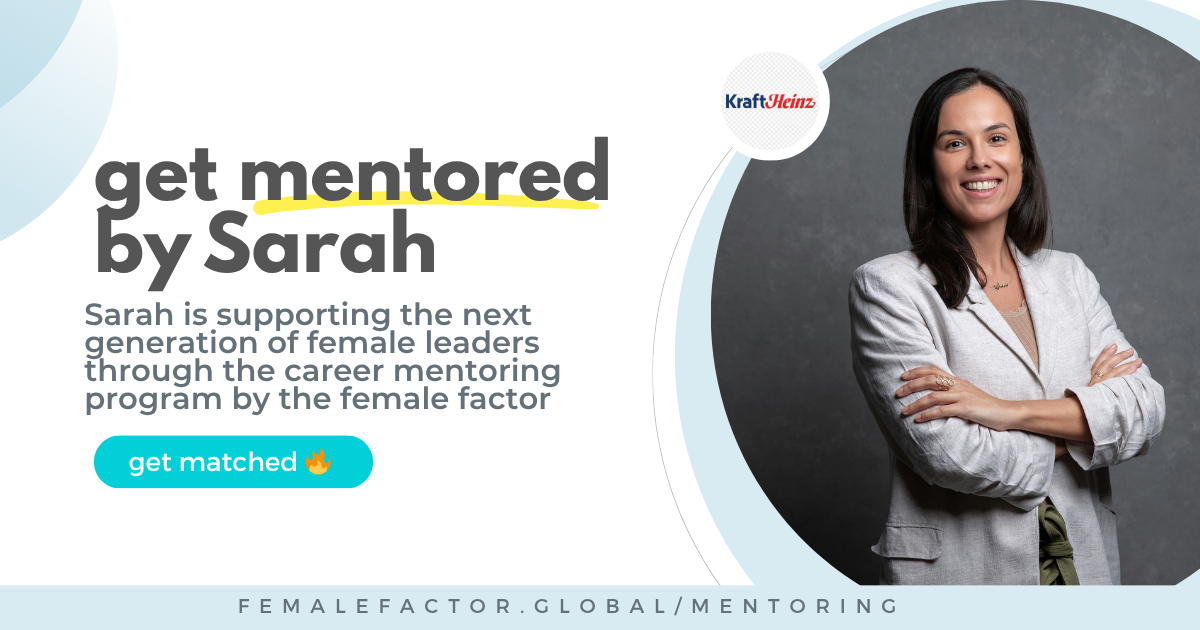 Sarah Teixeira Morello | mentor at the female factor