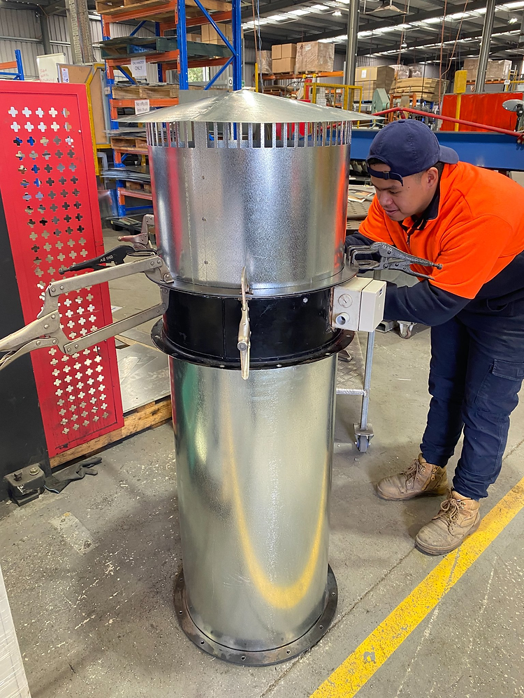 Custom 520mm Exhaust Flue Kit