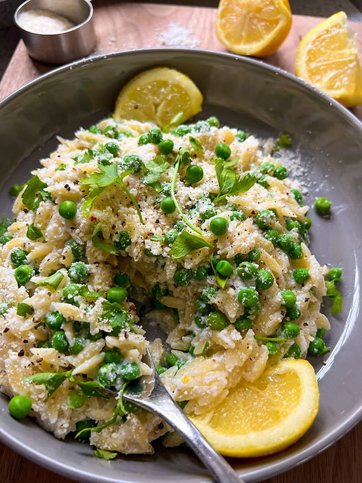 how do you make lemon orzo