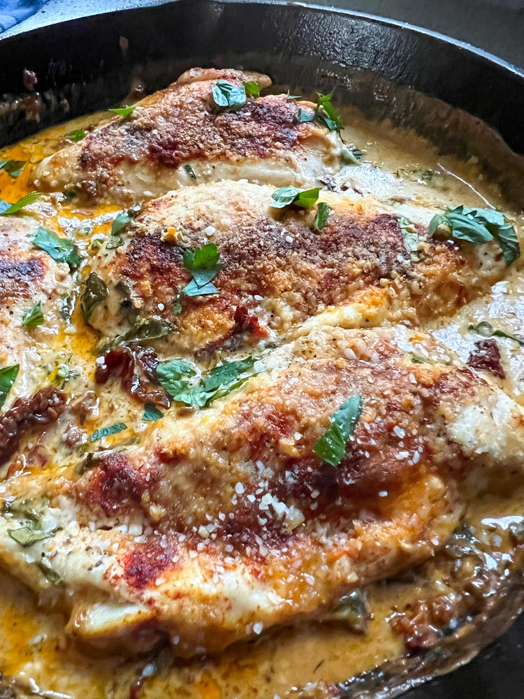 ONE PAN TUSCAN CHICKEN