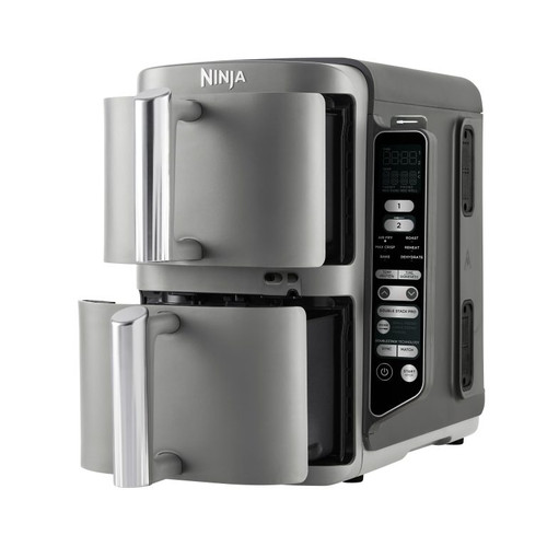 Ninja Stacked Dual Zone 9.5 Litre Air Fryer With Probe | Premier Electrical