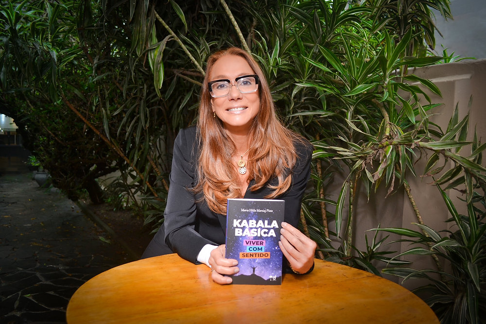 Maria Hilda Marsiaj Pinto lança o livro Kabala Básica – Viver com Sentido
