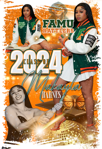 FAMU GRAD TSHIRT TEMPLATE/CANVA | Chelle's Closet