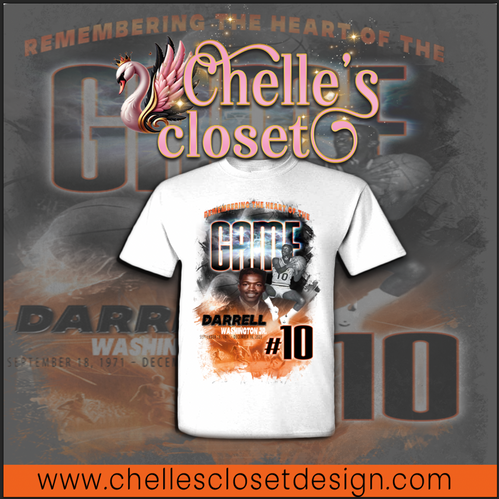 Darrell Washington (RememberingtheGame) | Chelle's Closet