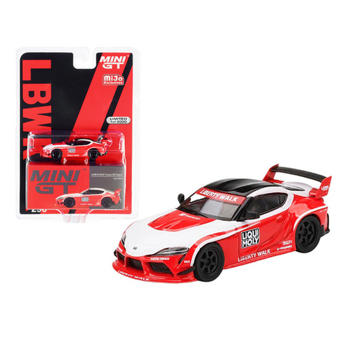 TOYOTA SUPRA GR LBWK LIQUI MOLY MINI GT 1:64 | RCimportstore