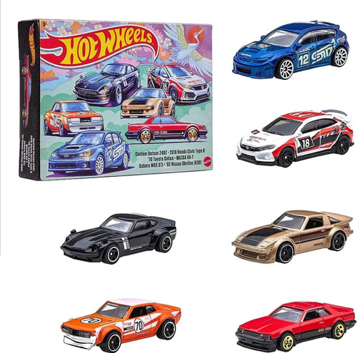 Set Japoneses V3 HOTWHEELS BASICO 1:64 | RCimportstore