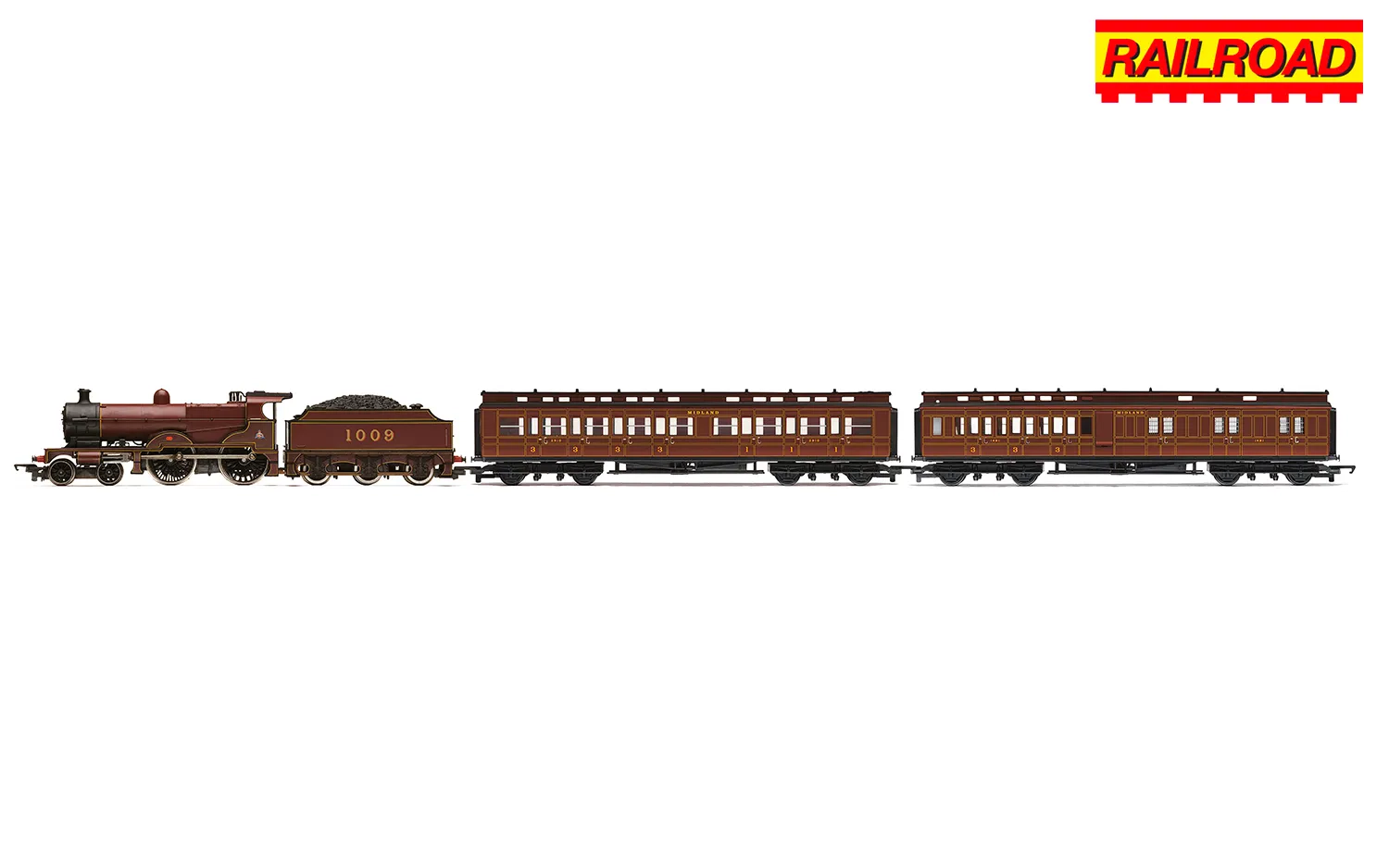 RailRoad MR Class 4P Compound Train Pack - Era 3 | TierneyModelRailway