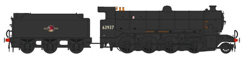 Gresley O2/2 2-8-0 63937 BR Late Black Weathered | TierneyModelRailway
