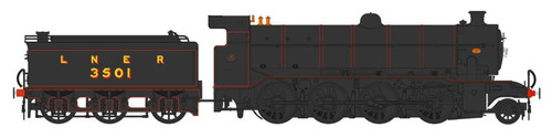 Gresley O2/2 3501 LNER Black | TierneyModelRailway