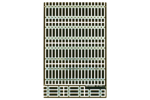 Pre-Etched Sleepers 1.0mm (4mm scale) Straight Track | TierneyModelRailway