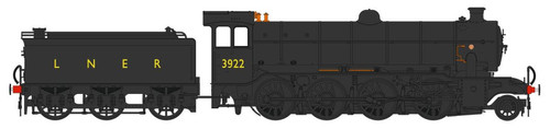 Gresley O2/1 3922 LNER Post-War Black | TierneyModelRailway