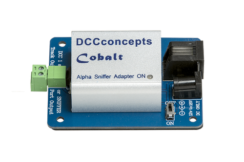 Cobalt Alpha DCC Power Bus Driver and SNIFFER Adapter | TierneyModelRailway