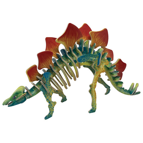 Stegosaurus 3D Wooden Puzzle | TierneyModelRailway
