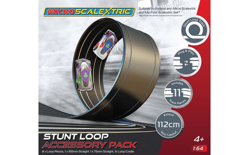 Micro Scalextric Track Stunt Extension Pack - Stunt Loop ...