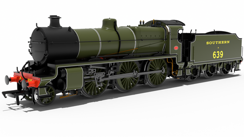 SR U Class No.A639 - SR Lined Olive | TierneyModelRailway