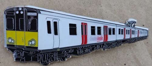 Greater Anglia Class 315 Enamel Brooch Pin Badge | TierneyModelRailway