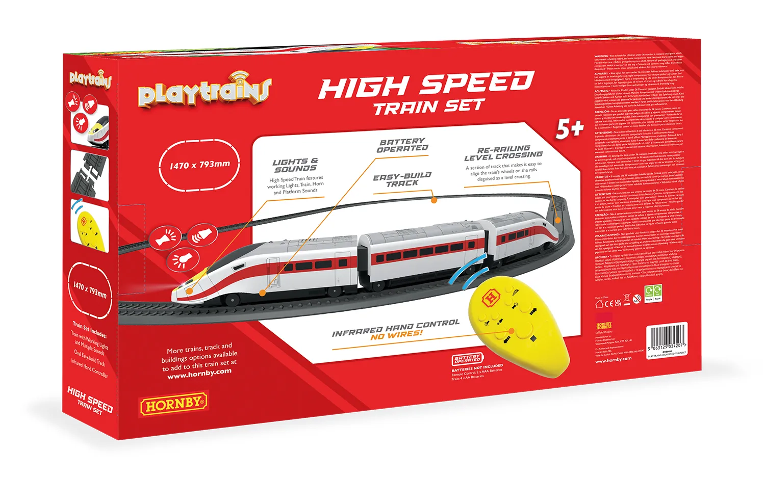 Playtrains High Speed Train Set | TierneyModelRailway