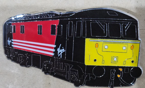 Virgin Trains Class 86 Enamel Brooch Pin Badge | TierneyModelRailway