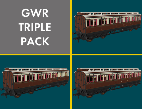 GWR ‘Evolution’ Non-Corridor Carriage Pack | TierneyModelRailway
