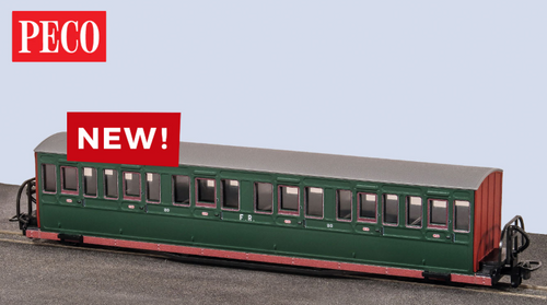 FR Long 'Bowsider' Coach - Colonel Stephens No.20 | TierneyModelRailway