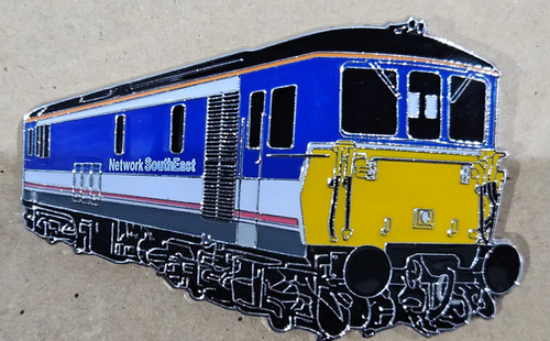 NSE Class 73 Enamel Brooch Pin Badge | TierneyModelRailway
