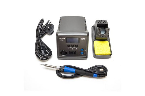 80 Watt Soldering Station with Digital Temperature Control ...