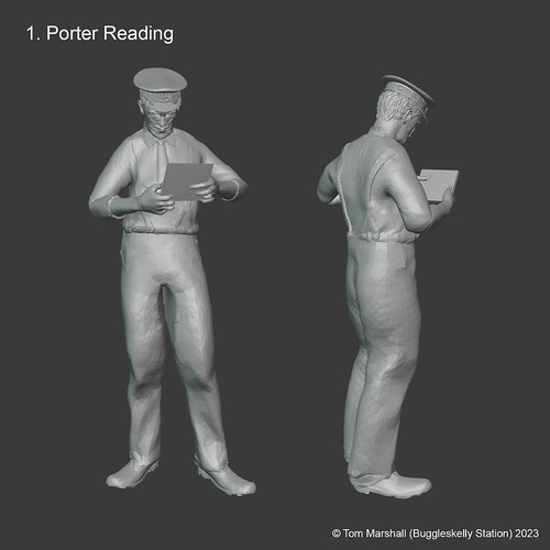 William Porter' (Will Hay) Model Railway Figure - Oh Mr. Porter ...
