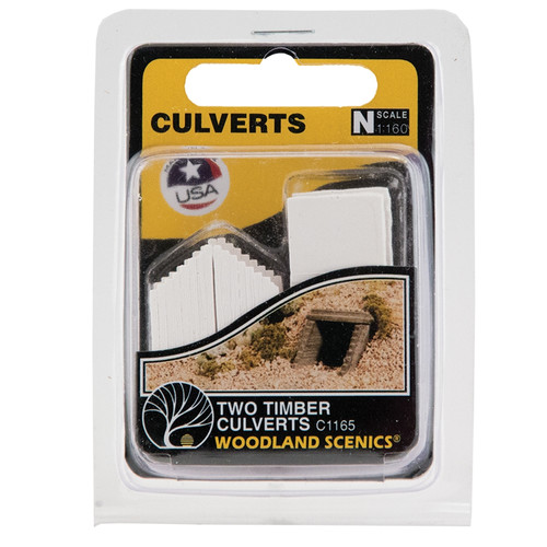 N Timber Culvert (x2) | TierneyModelRailway