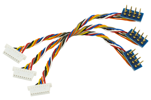 Decoder Harness 8 Pin to 9 Pin JST (3 Pack) | TierneyModelRailway