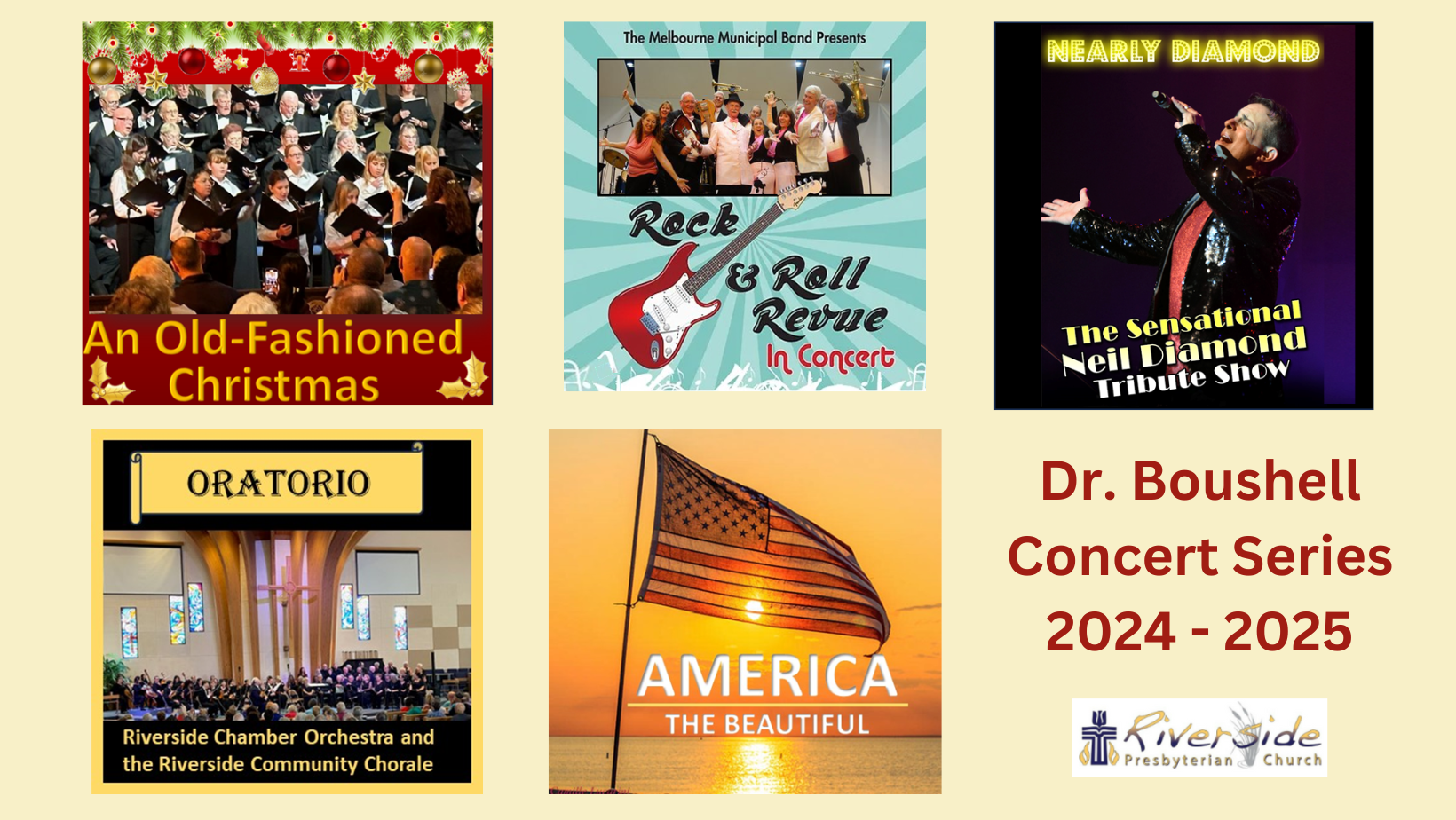 Boushell Concert Series Sponsorships | Riverside Presbyteri