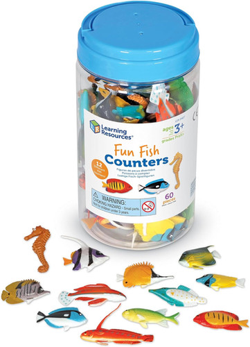 Juego De Conteo Montessori Peces | Jugando y Educando