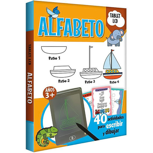 Libro Didáctico Tablero Lcd El Alfabeto | Jugando y Educando