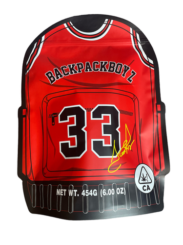 Flower backpack boyz Grape 8 half pound 224grams | budgurls