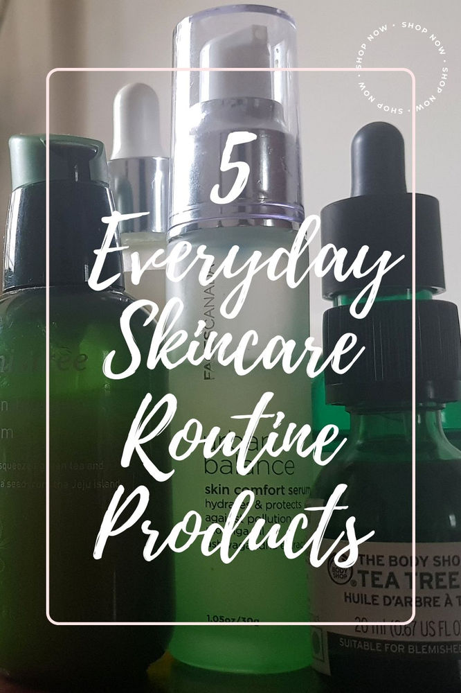 5 Must-Haves Everyday Skincare Products