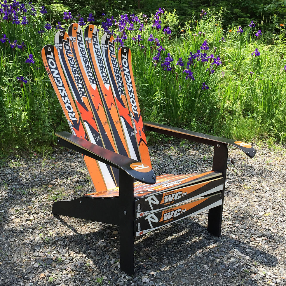 Classic Ski Chairs | Custom Re-purposed Adirondack Ski Chairs
