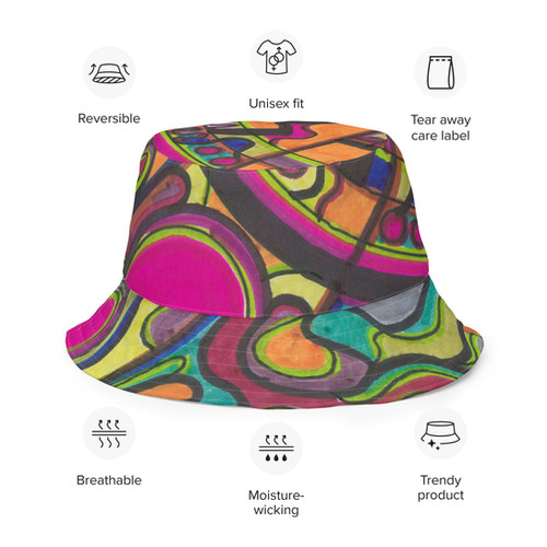 Labyrinth Unisex Bucket Hat | Love Potion Clothing Ltd